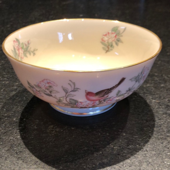 Lenox | Other | Lenox Floral With Bird Candy Dish Made In Usa | Poshmark